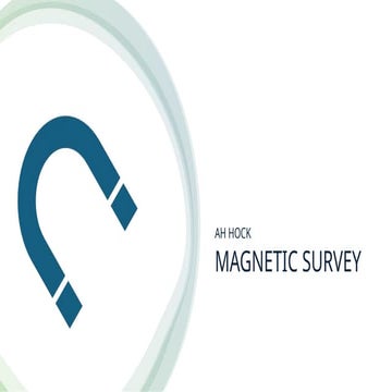 Magnetic SURVEY FOR GEOPHYSCIAL STUDY.pptx