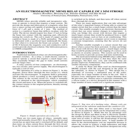 Magnetic actuator | PDF
