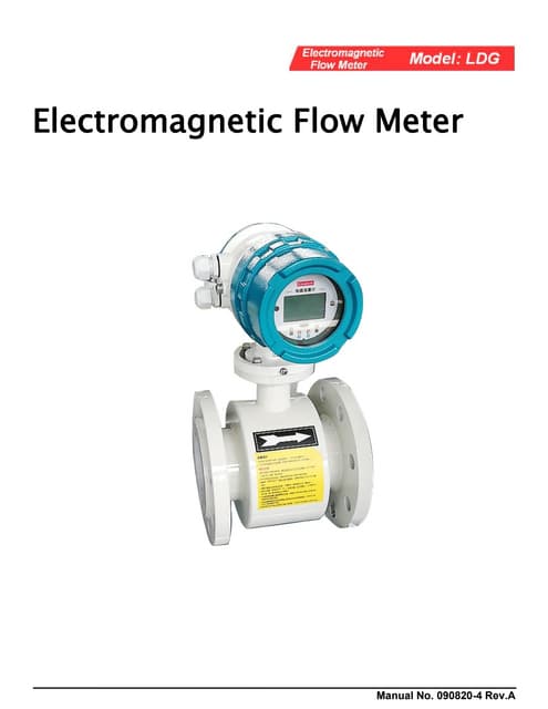 Dn50 split type electromagnetic flow meter zero instrument china | PDF ...