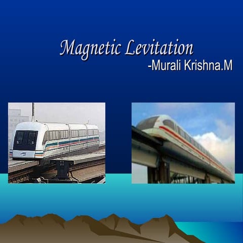 Magnetic levitation | PPT