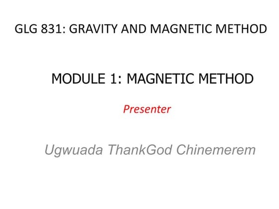 Gouy's method of magnetic susceptibility | PPTX | Physics | Science
