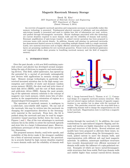 Bubble Memory and Magnetic Core Memory and NVRAM | PPT
