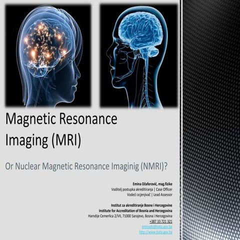 Magnetic Resonance Imaging - MRI | PPTX