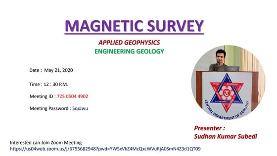 Geophysics (definition,scope and applications) | PPTX