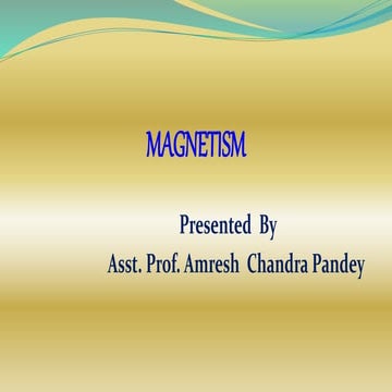 Magnetism | PPT