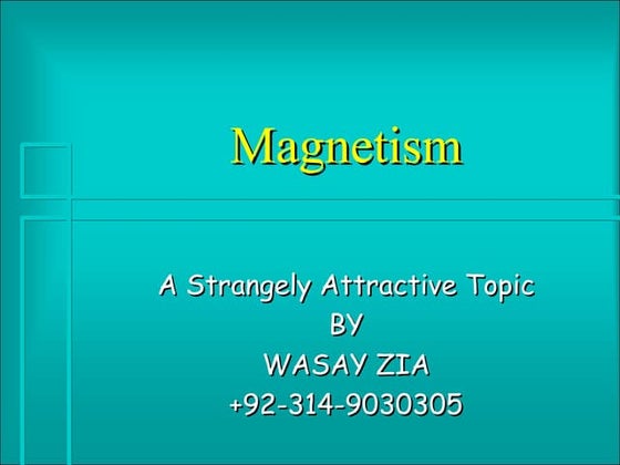 Timeline of Magnetism.pptx