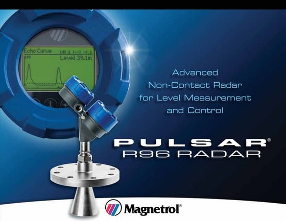 Magnetrol Pulsar R86 Non-Contact Radar Level Transmitter | PPT