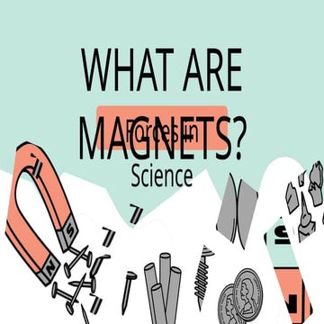 Magnets and Magnetic Field Educational Presentation in a Blue and Red ...