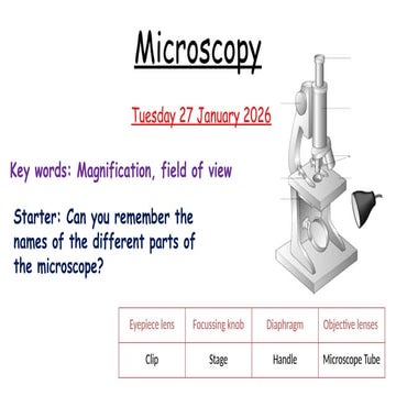 MICROSCOPY SCIENCE 7 -MAGNIFICATION.pptx