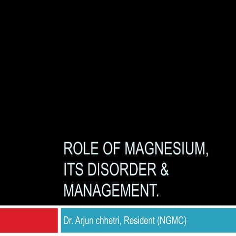 Magnisium | PPTX