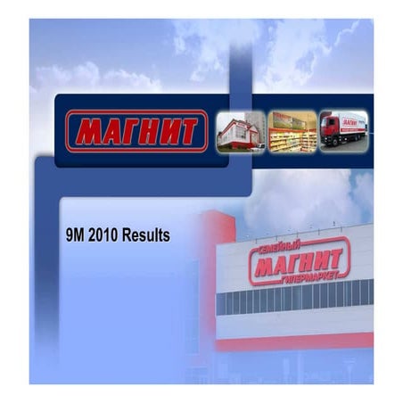 9M 2010 Results | PDF