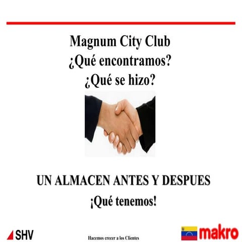 Magnum City Club "Un Almacén Antes y Después" | PDF