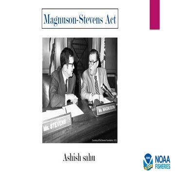 Magnuson stevens act | PDF