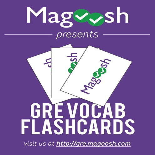 Magoosh vocab flashcard_e_book | PDF