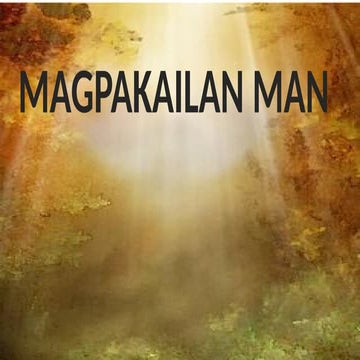 MAGPAKAILAN MAN worship song for sunday service | PPTX