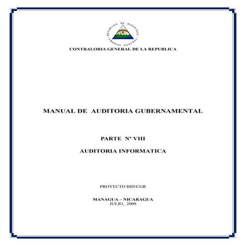 Mag parte viii auditoria informatica (1) | PDF | Computing | Technology & Computing