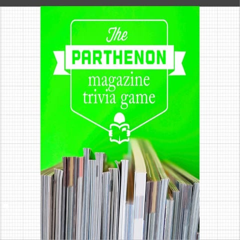 Parthenon Magazine Trivia Game | PDF