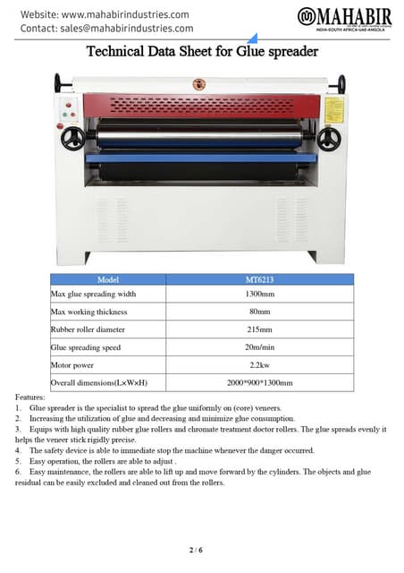 MAHABIR - STRAIGHT ARM RIP SAW | PDF