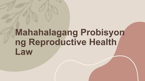 Reproductive Health Law | PPT