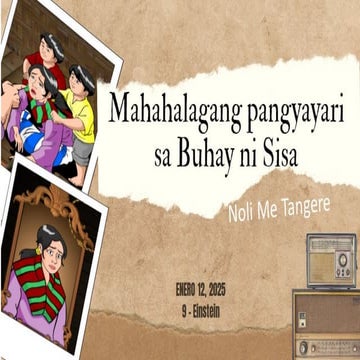 Mahahalagang Pangyayari sa Buhay ni Sisa Class Observation .pptx