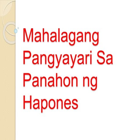 Banghay aralin sa arpan 6 pananakop ng mga hapones | DOCX