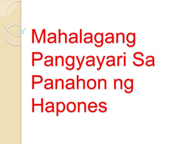 Pananakop ng mga hapon sa pilipinas | PPTX