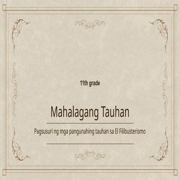 Mga Tauhan ng El Filibusterismo.pptx