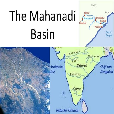 Mahanadi River Map MAHANADI RIVER BASIN