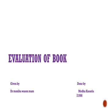 Mahaprasthanam a book rwview scientific way | PPTX