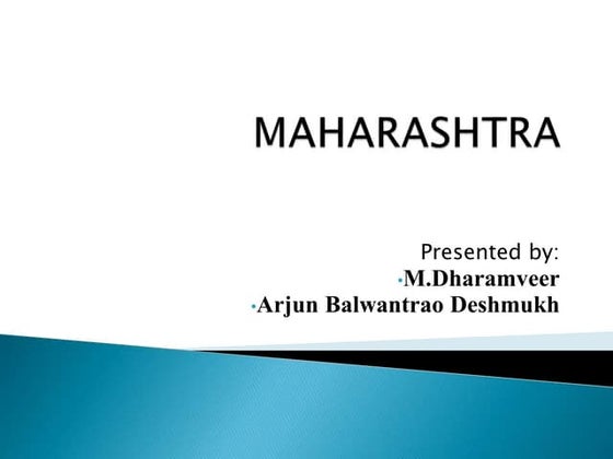 Maharashtra | PPT