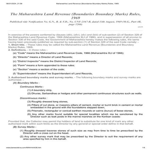Maharashtra Land Revenue Boundary Rules.pdf