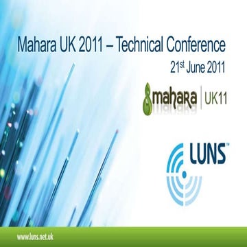 Mahara UK 2011 Technical Day - Git for Mahara | PPT