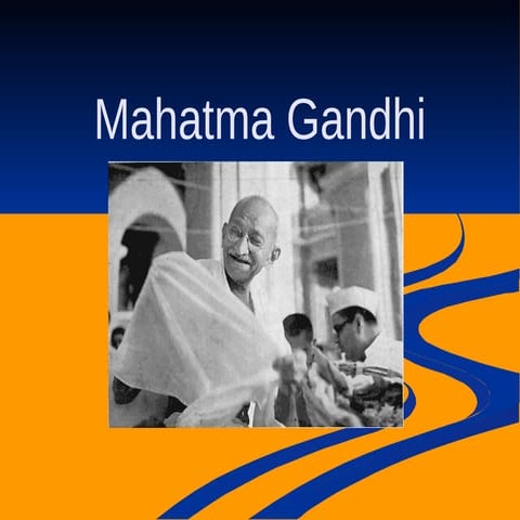 Gandhi A Life In Pictures | PPT