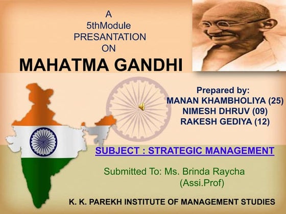 Gandhi | PPT