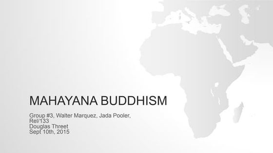 Mahayana Buddhism/ Longmen Grottos | PPT