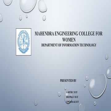 MAHENDRA ENGINEERING COLLEGE FOR (3) ROBOTICS finall (1).pptx
