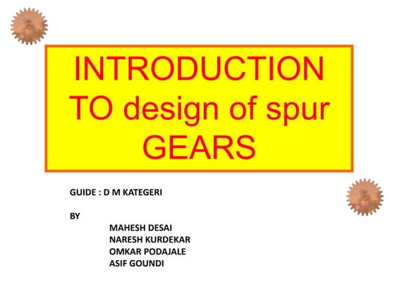 Module Gear Data Pdf