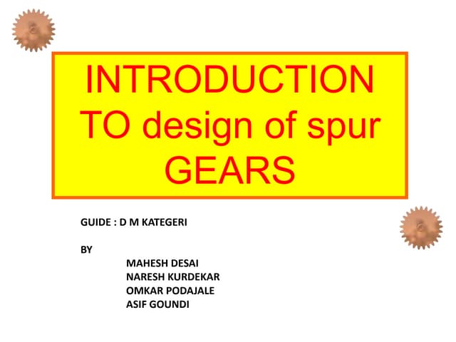 Module gear data | PDF