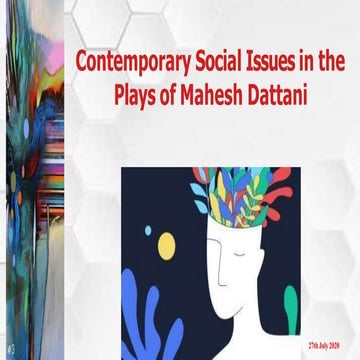 mahesh dattani intro.pptx