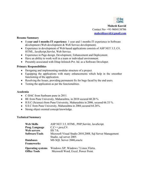karthick raja-resume | PDF