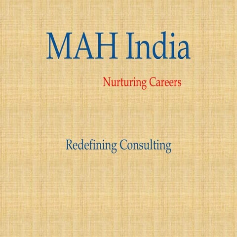 MAH India | PPT