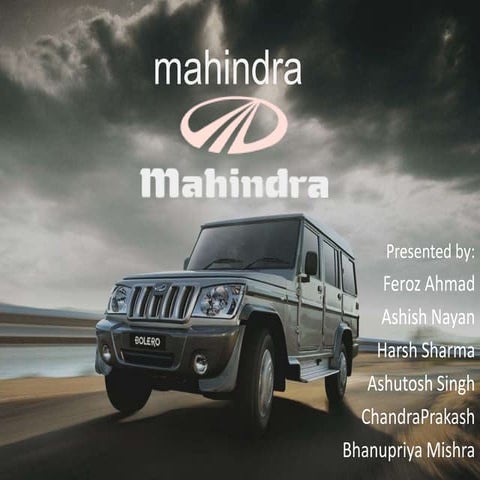 Mahindra N Mahindra | PPT