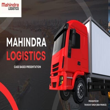 Mahindra logistics | PDF