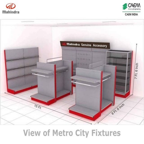 Accessories Display for Mahindra & Mahindra - Non metro cities by CAEM ...