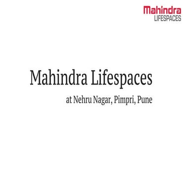 Mahindra Pimpri Pune - The Global Life Just Got Local | PDF