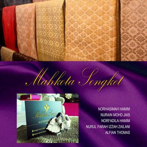 Mahkota songket ppt. | PPT