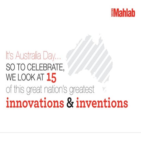 Celebrating Australia Day: 15 Aussie made innovations & inventions | PPT