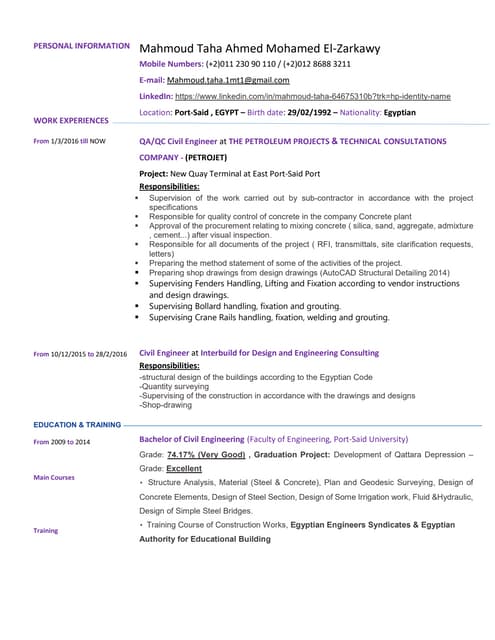 Dirk Louw - CV | PDF