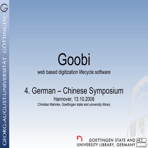 Goobi | PPT