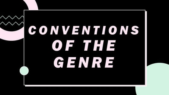 Typical conventions of scifi | PPT